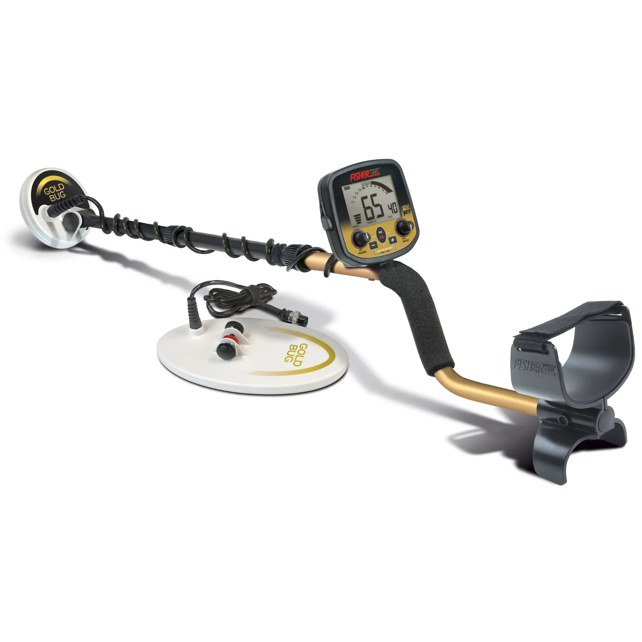 Fisher Gold Bug Pro Compact Coil Edition High Sensitivity Bundle with ...